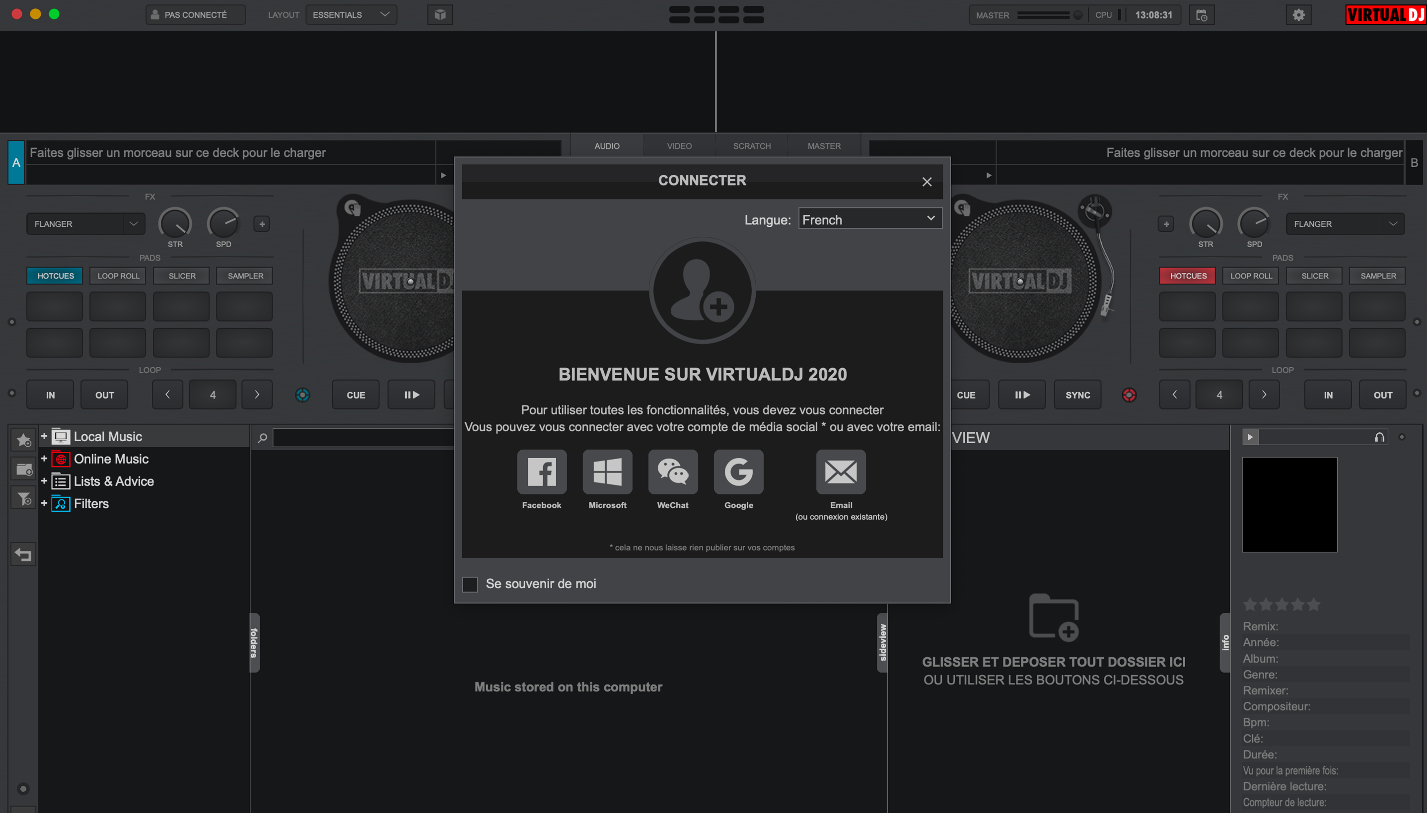 Diffuser avec VirtualDJ – Centre d'aide RadioKing